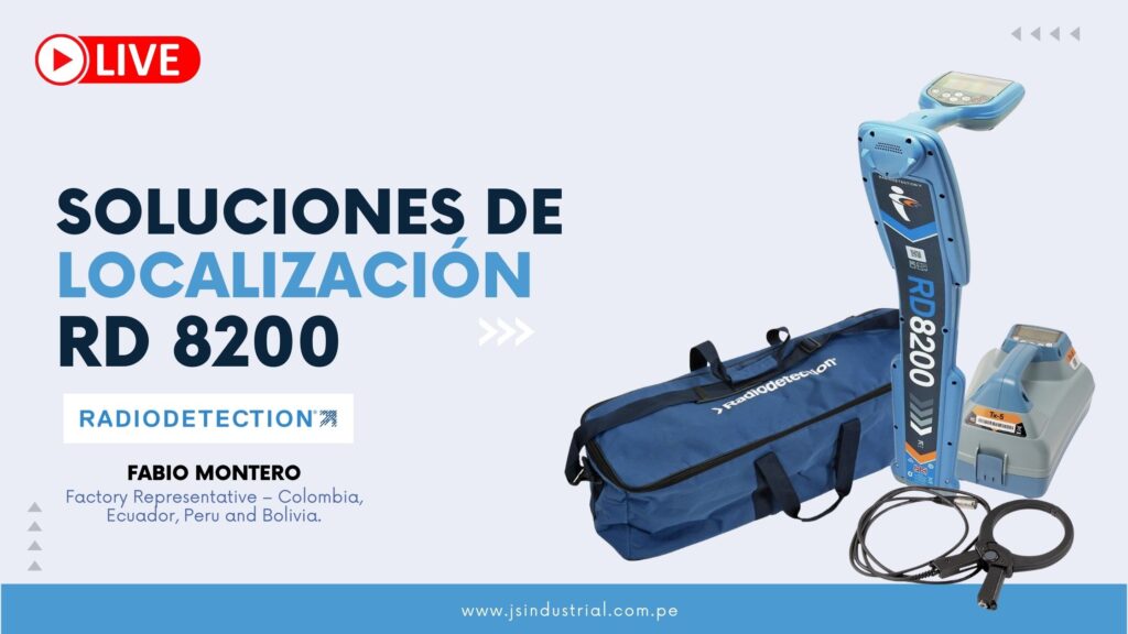 Webinar: Soluciones de localización – RD8200 y RD7200 - JS INDUSTRIAL PERÚ